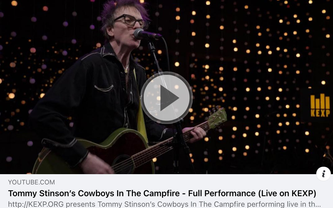 Cowboys in the Campfire Performing Live in the KEXP Studio - Tommy Stinson