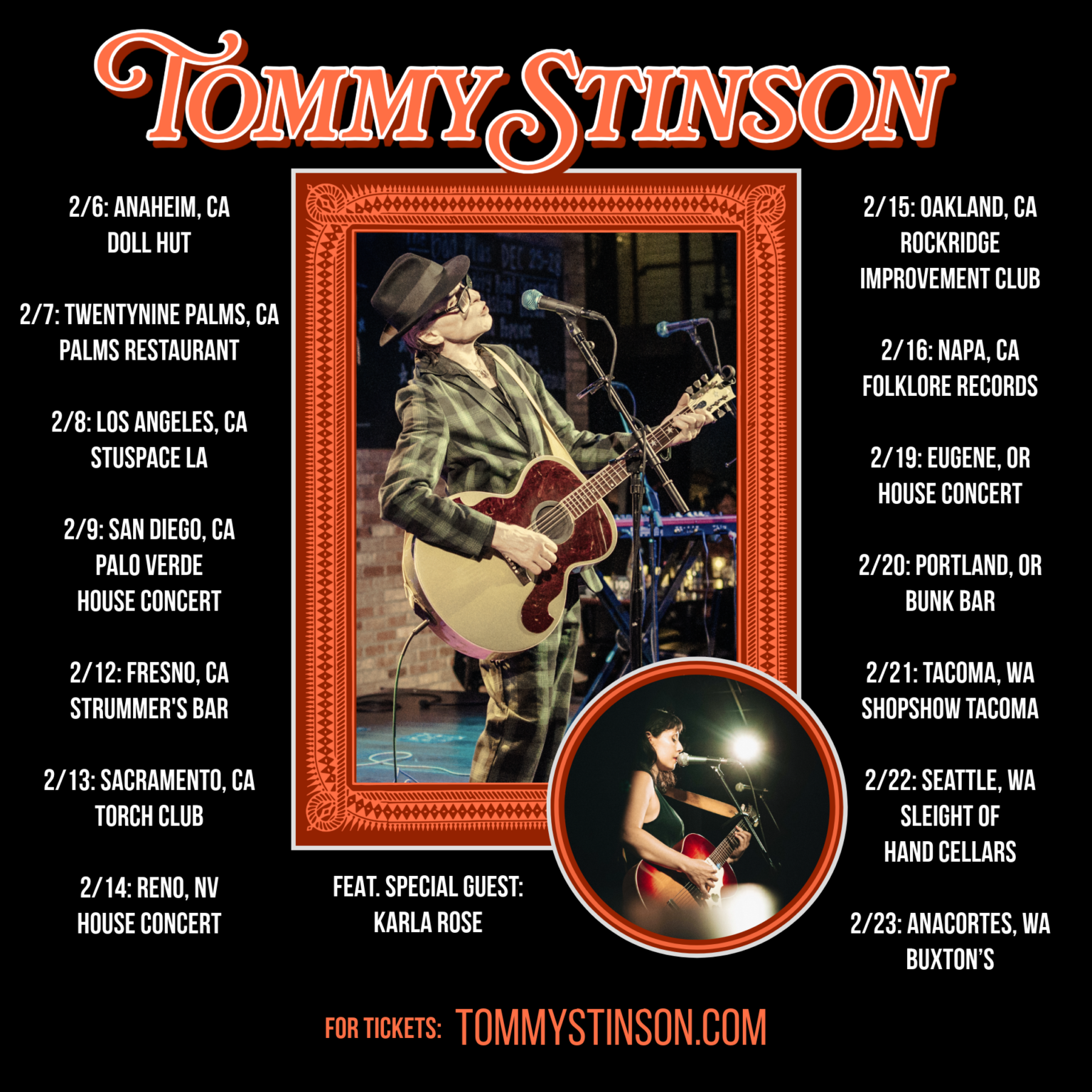 On Tour w/ Karla Rose - Tommy Stinson